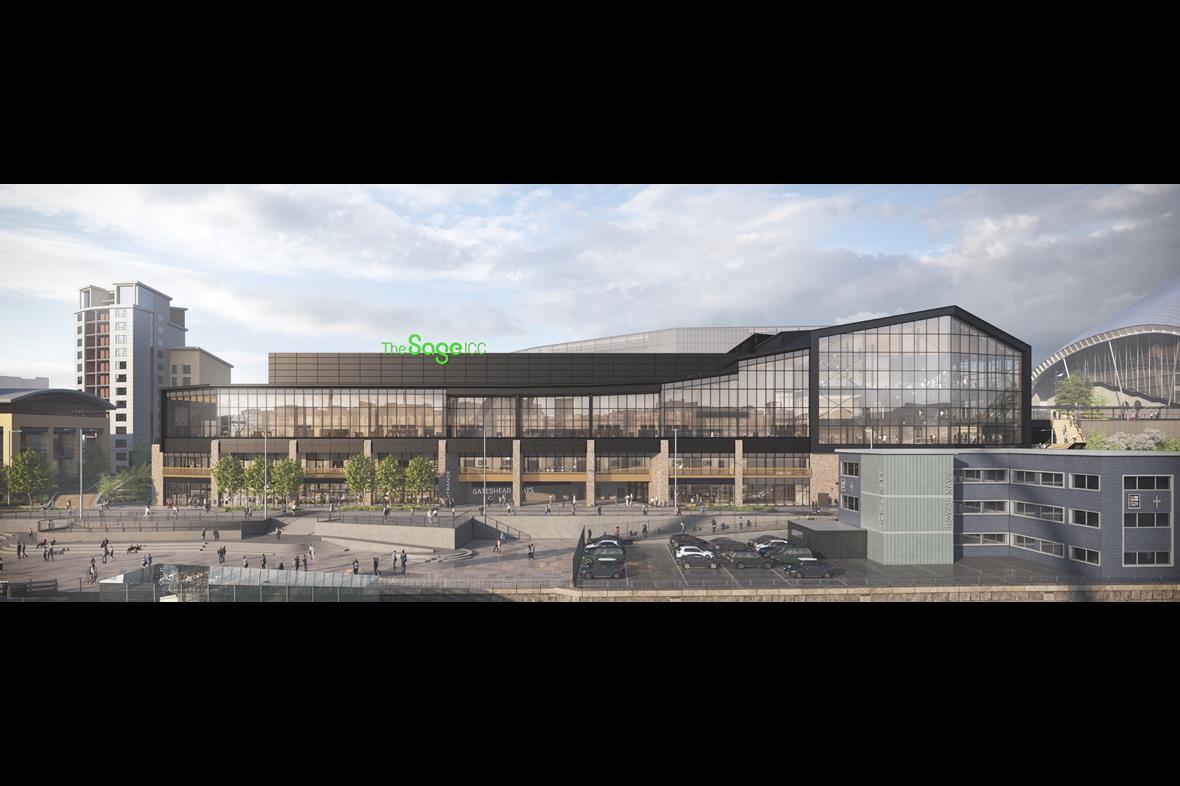 HOK’s tweaked Gateshead plans approved by council | News | Building Design
